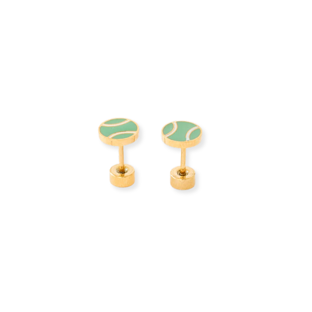 Tennis Ball Studs | Embark Fine Jewelry