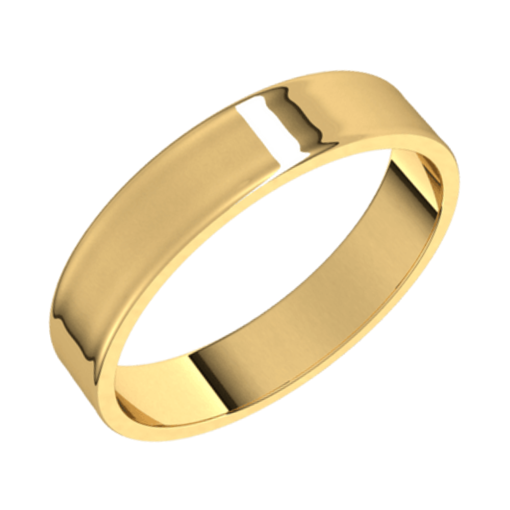 14K Flat Ultra-Light Band | Embark Fine Jewelry